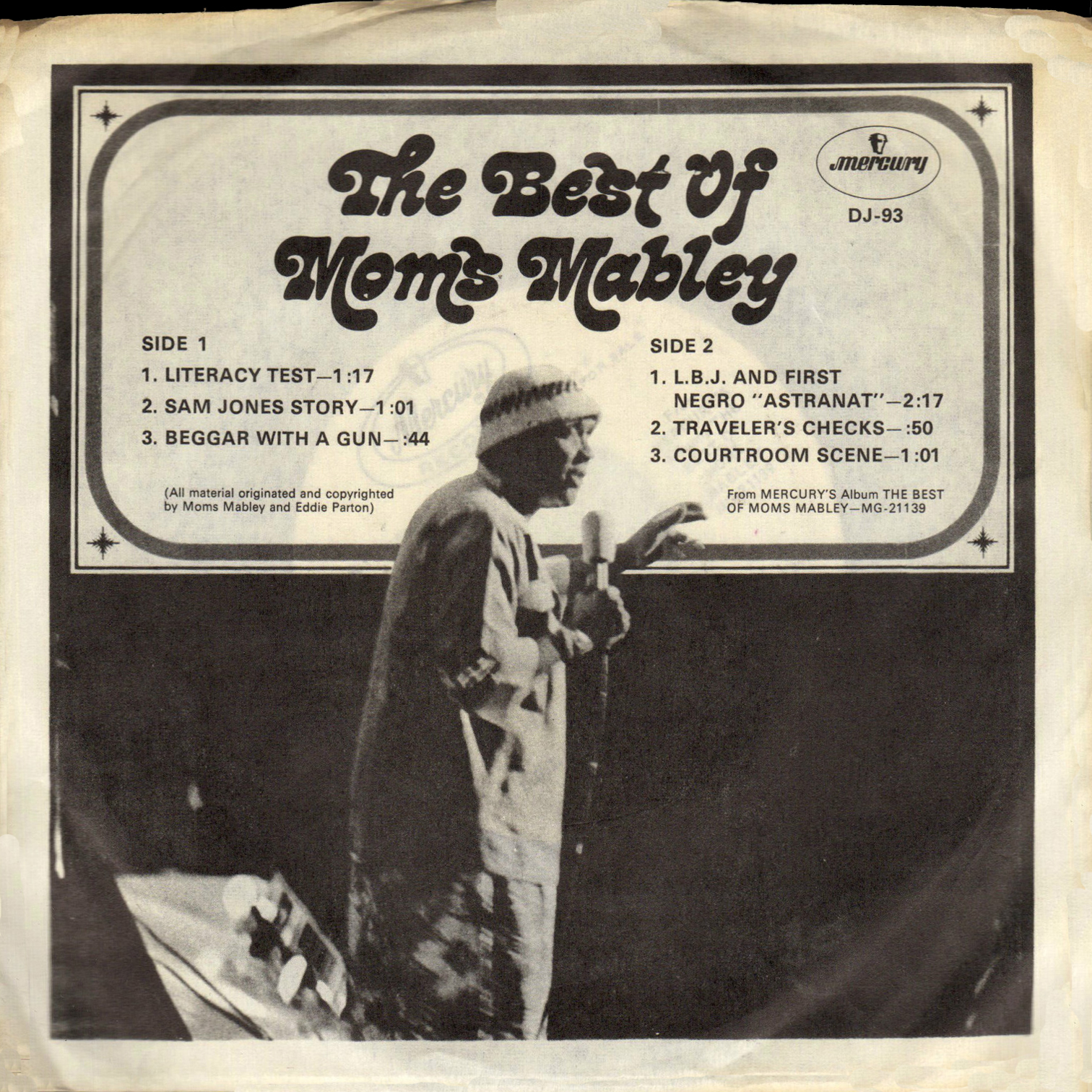 Vintage Stand-up Comedy: Moms Mabley - Best Of Moms Mabley 1967