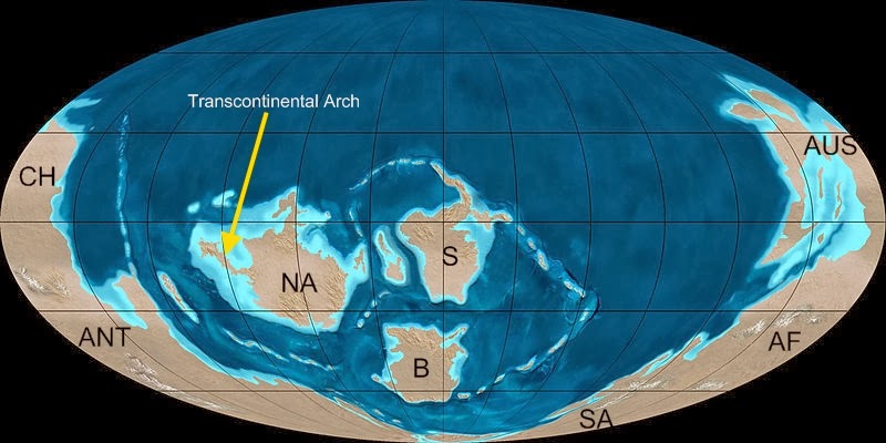 History of the Earth: February 5. The Cambrian transgression