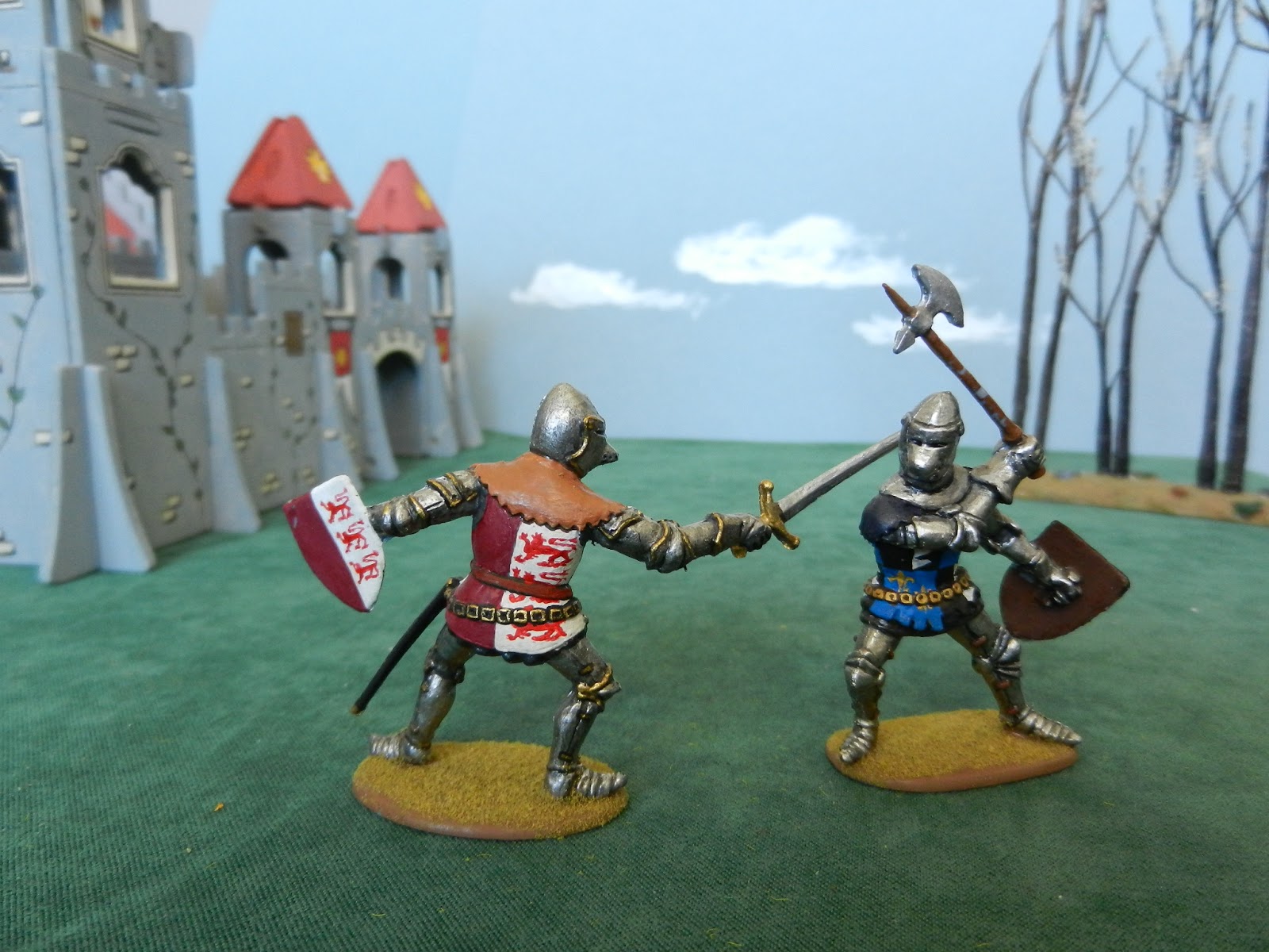 Castles of Tin: Random Knights - 54mm Plastic