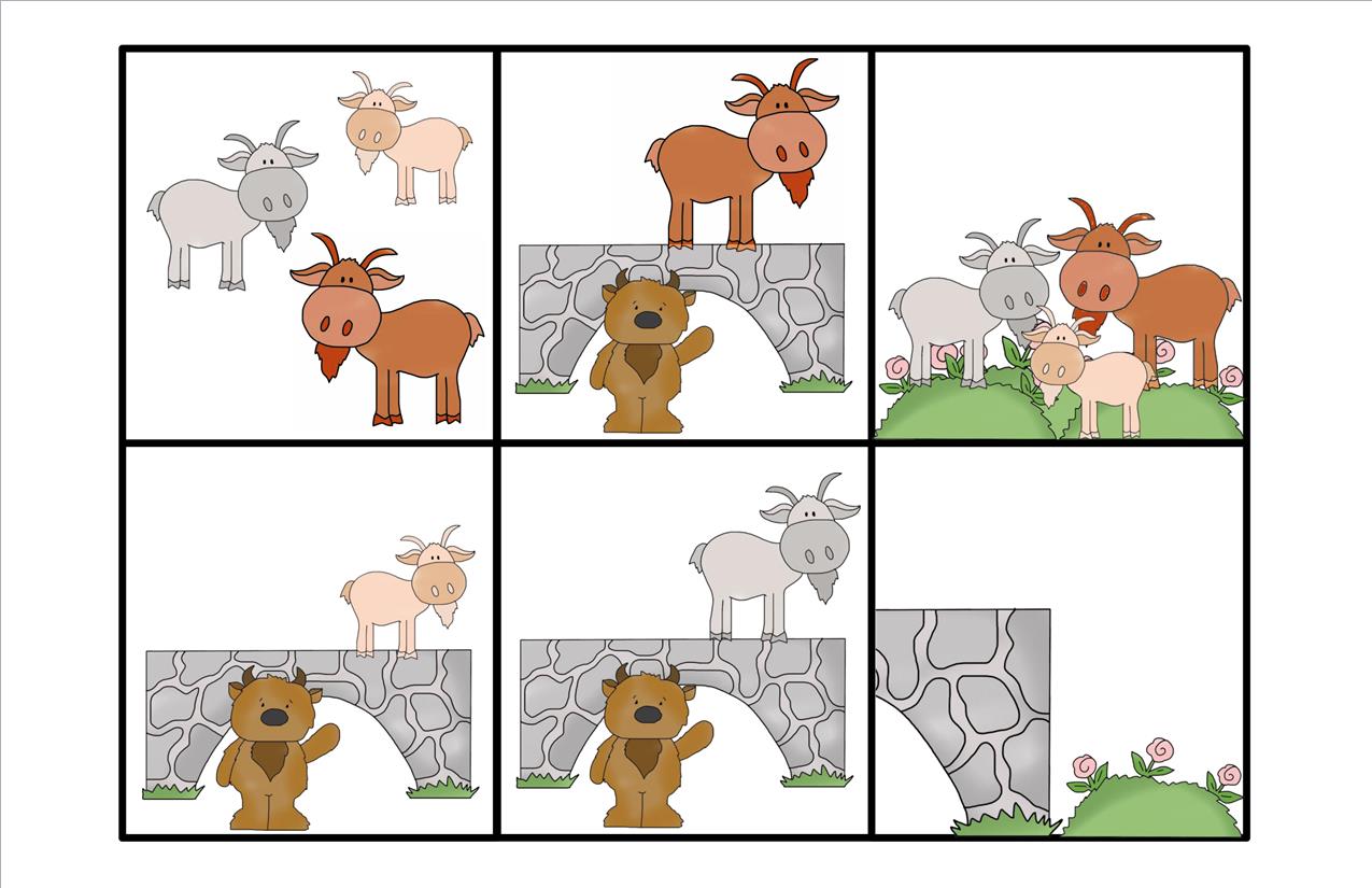 Creative Arts Class PreK Blog: April 16 - The Three Billy Goats Gruff ...