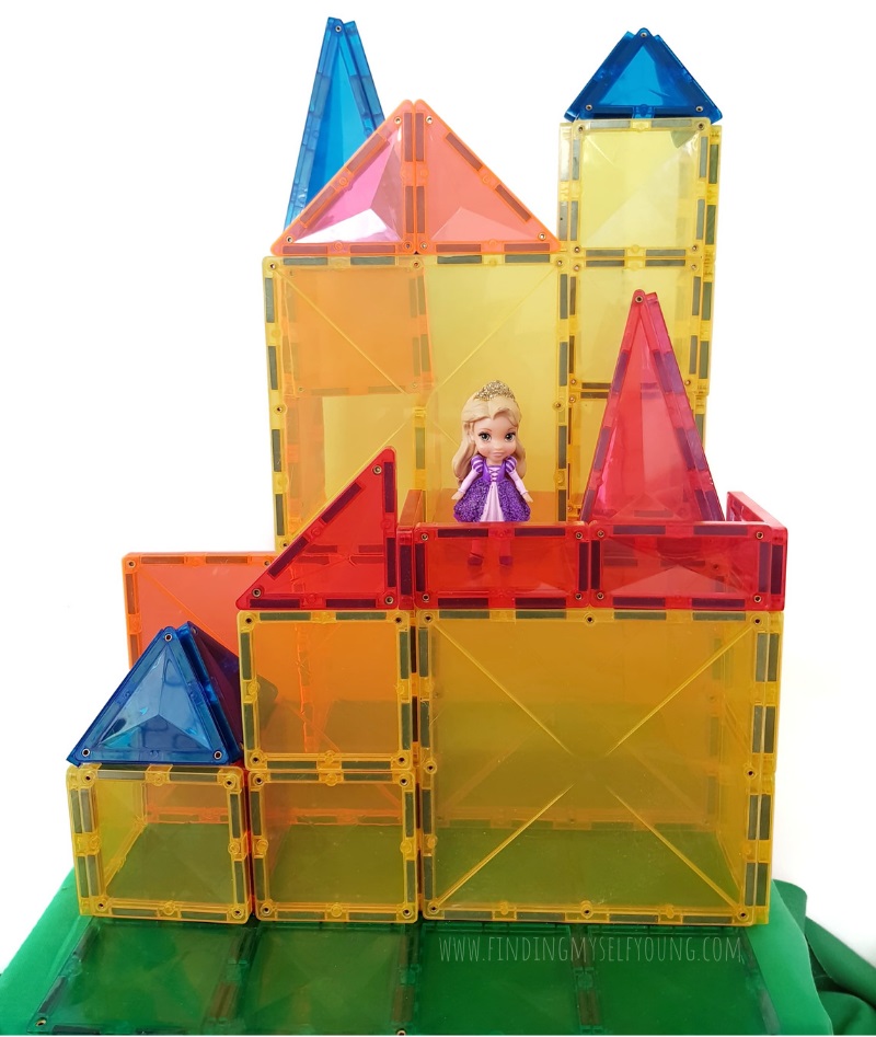 How to Build Disney Inspired Castles with Connetix Magnetic Tiles ...