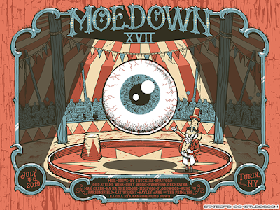 INSIDE THE ROCK POSTER FRAME BLOG: Darin Shock moe. down Poster Release