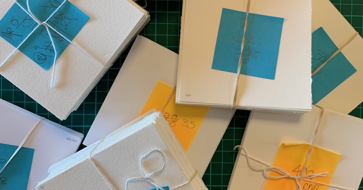 Paper Ponderings: Set up and ready to go in the West!