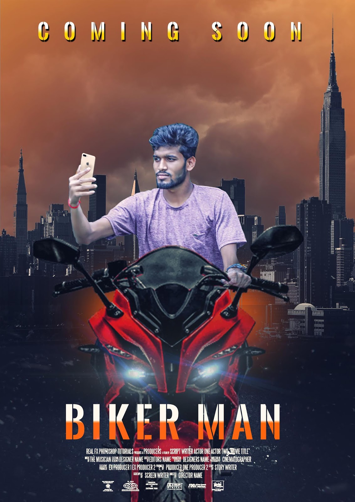 Photo Manipulation । Poster design। Flyer design। Photoshop Tutorial ...