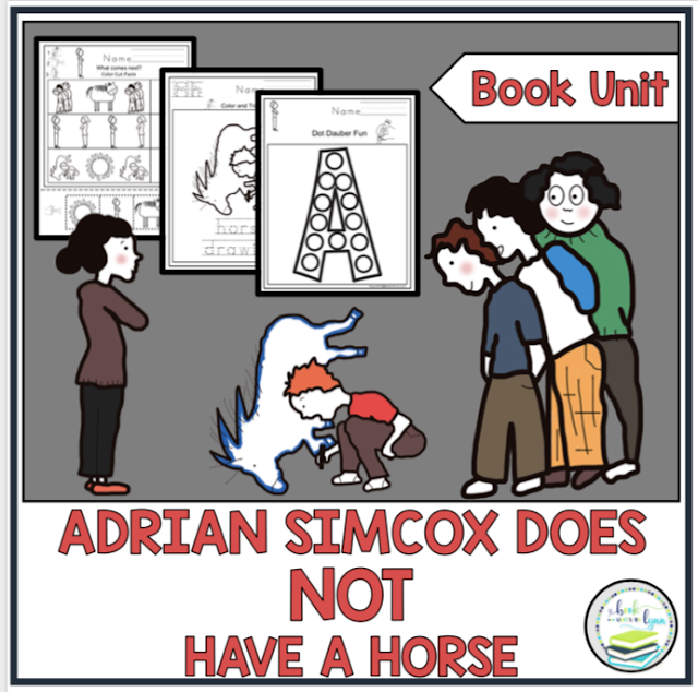 Adrian Simcox DOES NOT HAVE A HORSE BOOK UNIT ABOUT EMPATHY ~ Book ...