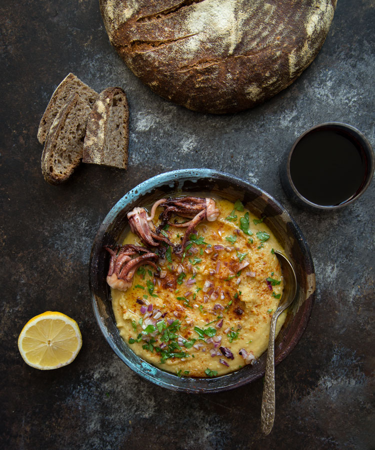 Purée of Yellow Split Peas (aka Greek Fava) - WILD GREENS & SARDINES