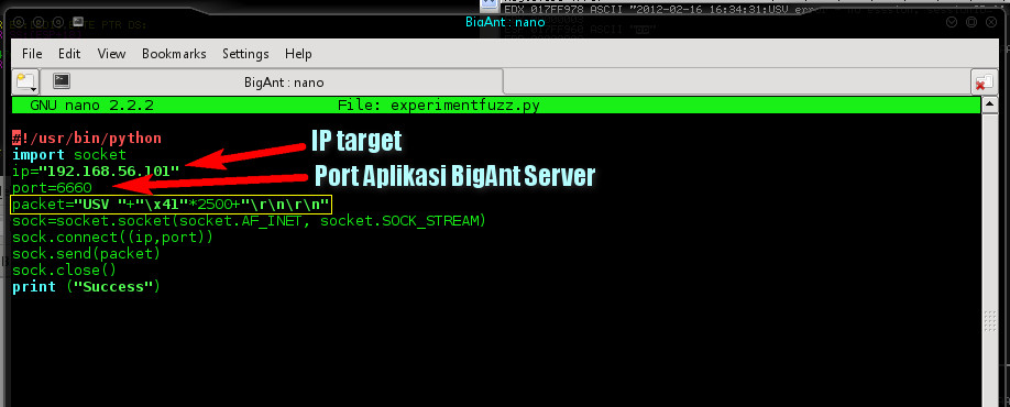 IS2C: Buffer Overflow - SEH - BigAnt Server IS2C: Buffer Overflow - SEH - BigAnt Server