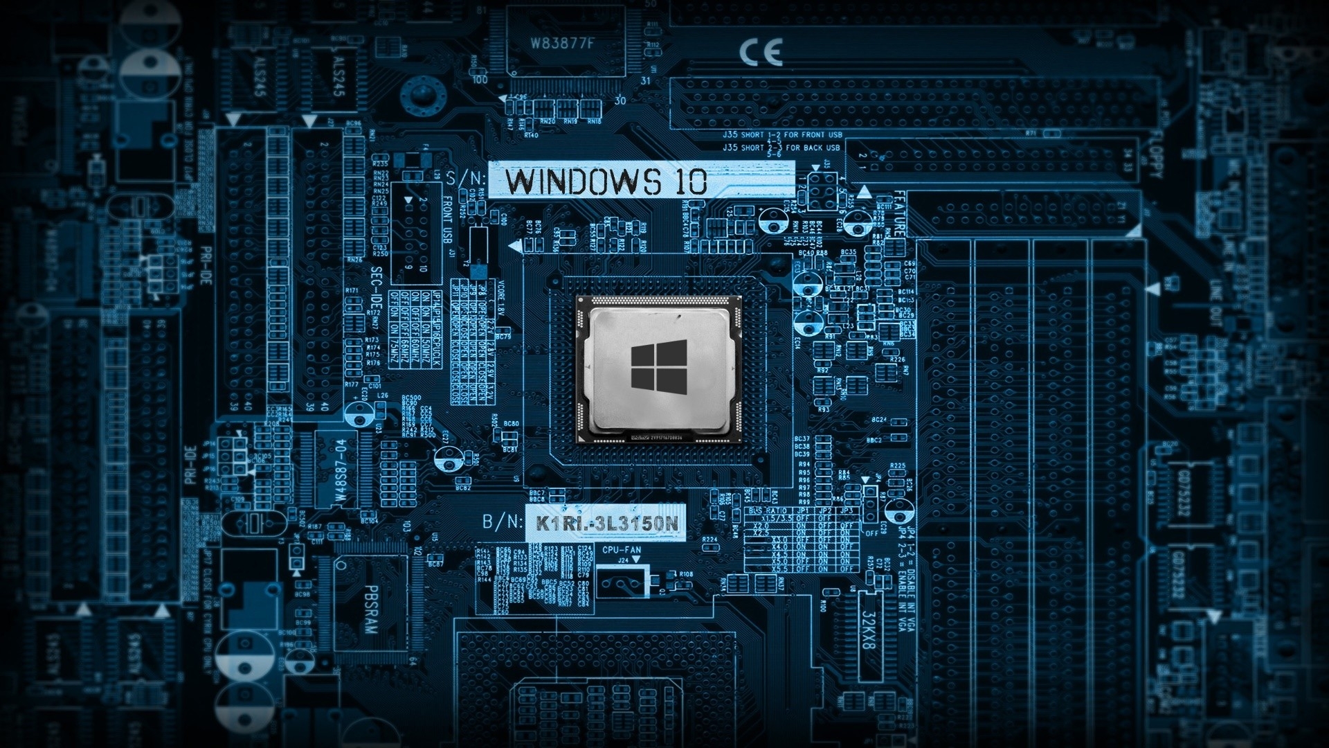 Windows 10 Motherboard Wallpaper