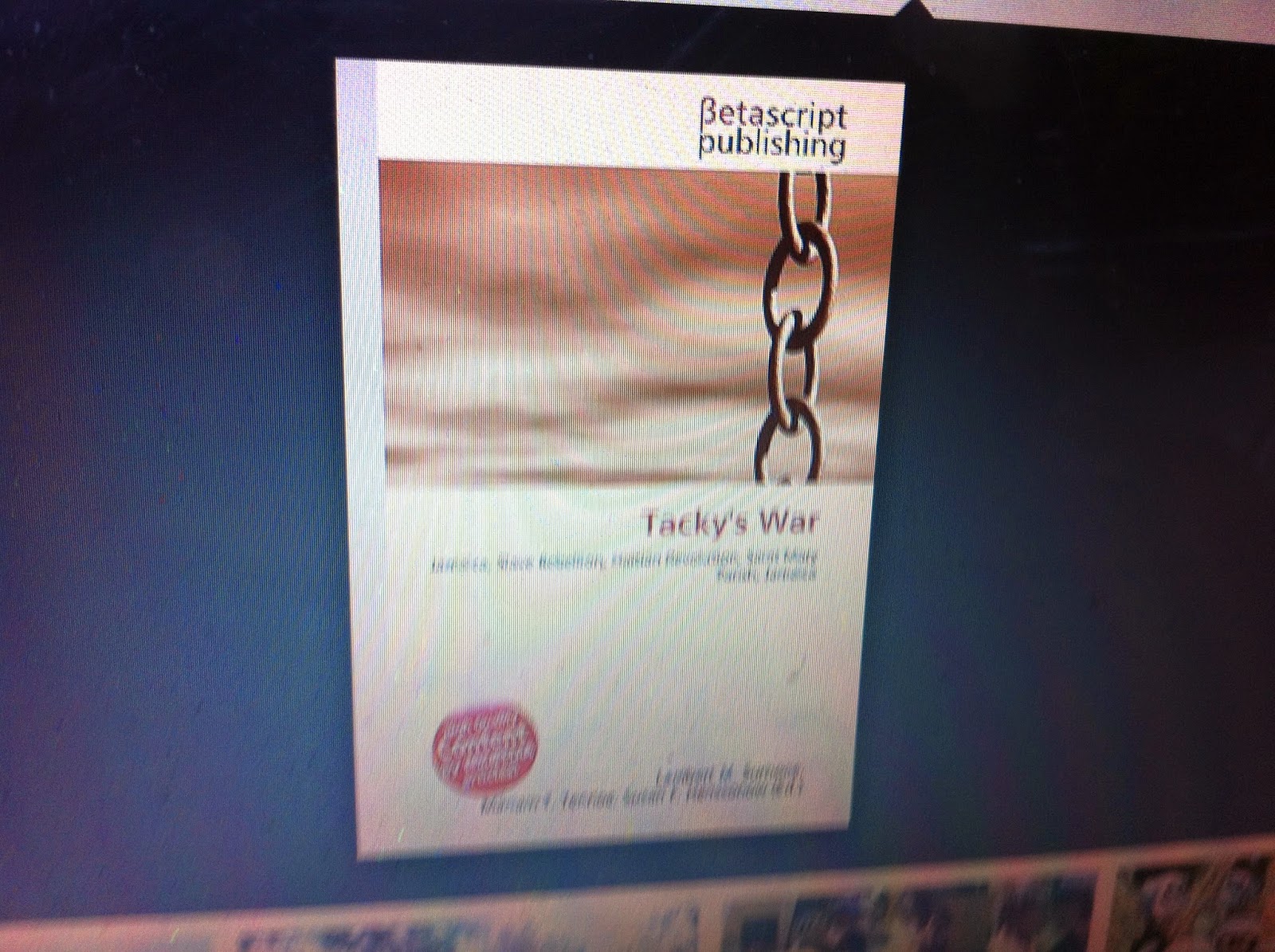 THE BLACK SOCIAL HISTORY:: BLACK SOCIAL HISTORY : THE TACKY'S WAR OR ...