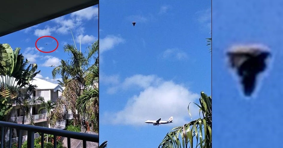 Photographer caught flying humanoid above plane near Cairns airport ...