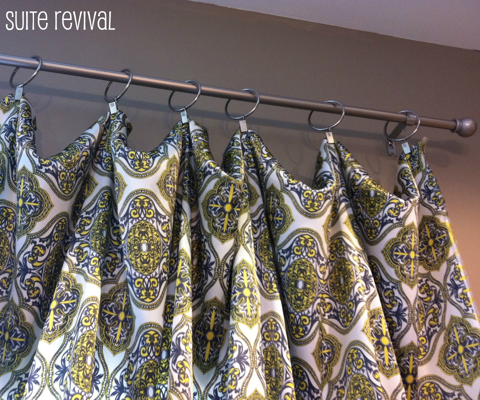 The Suite Revival: Curtains - check!