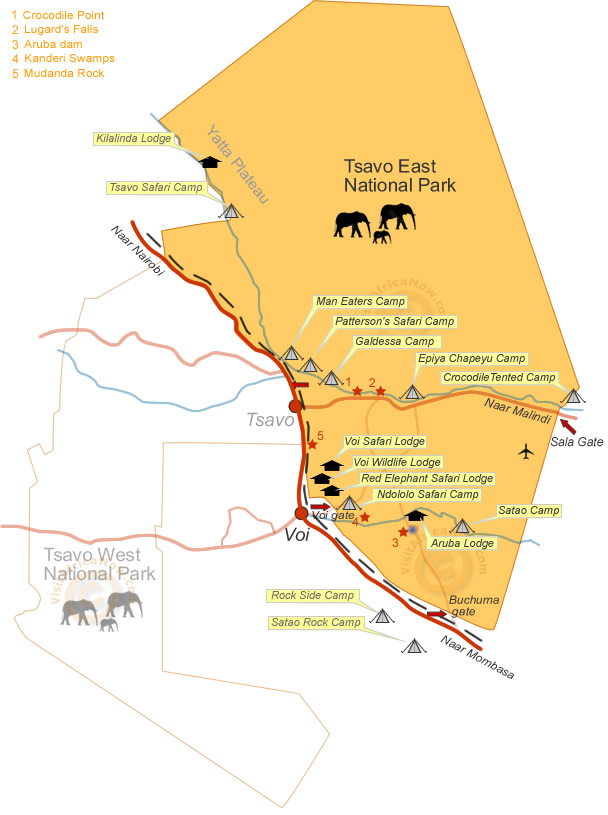 VIPINGO TOURS AND SAFARIS: TSAVO EAST NATIONAL PARK
