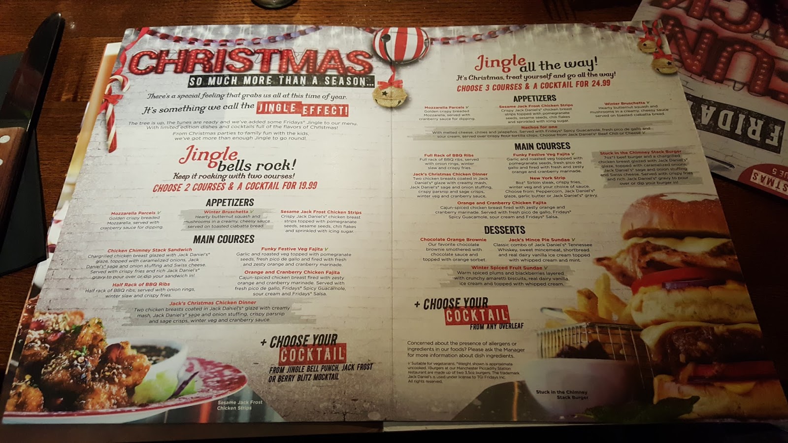 TGI Fridays Christmas Menu Review ... The Yorkshire Dad Blog ...