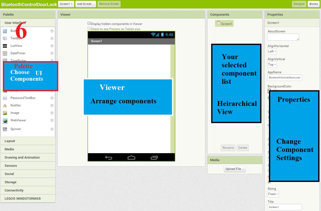 Android Based Bluetooth Controll Password Protected Smart Door Lock