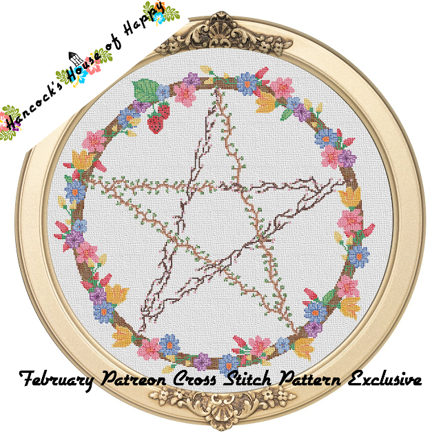 hancock's house of happy: It's a Kind of Magic! Free Pentagram Cross ...