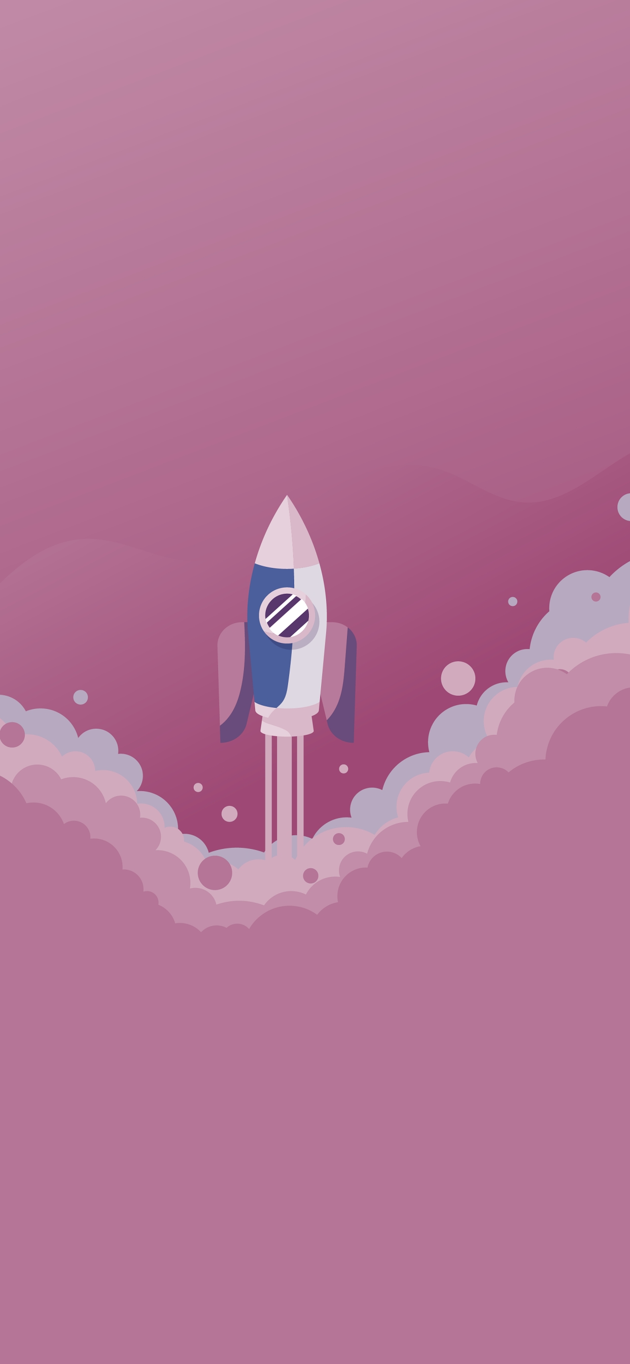 Wallpapers for iphone - Rocket launch minimalist