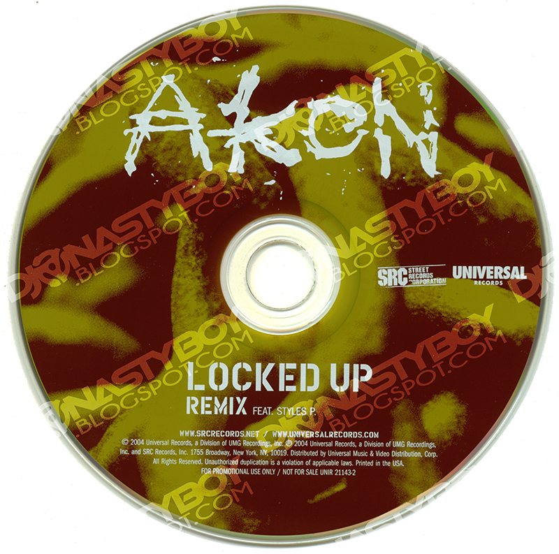 Promo, Import, Retail CD Singles & Albums: Akon - Locked Up - (Remix ...