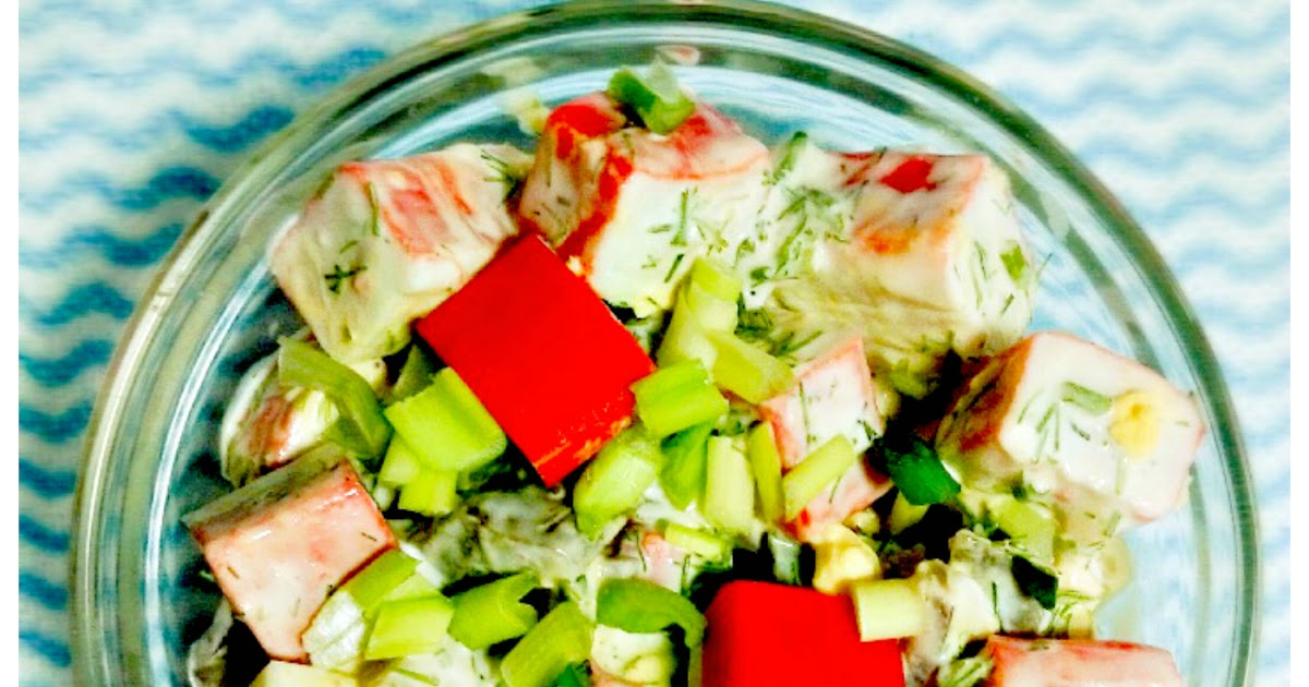 Dobra karma: Sałatka z surimi