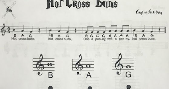 Crestview Recorder Karate: Hot Cross Buns