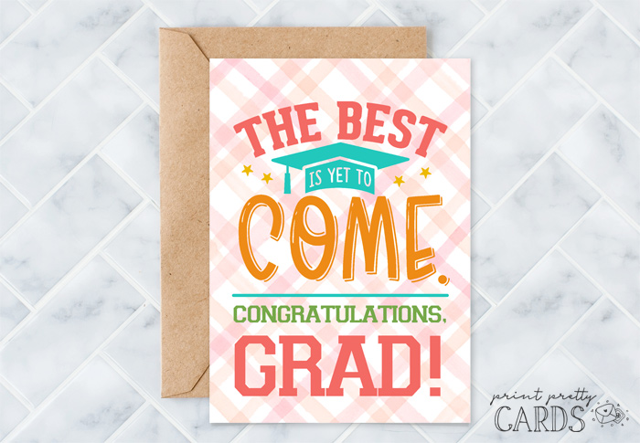 Free Printable Graduation Cards | Print Pretty Cards