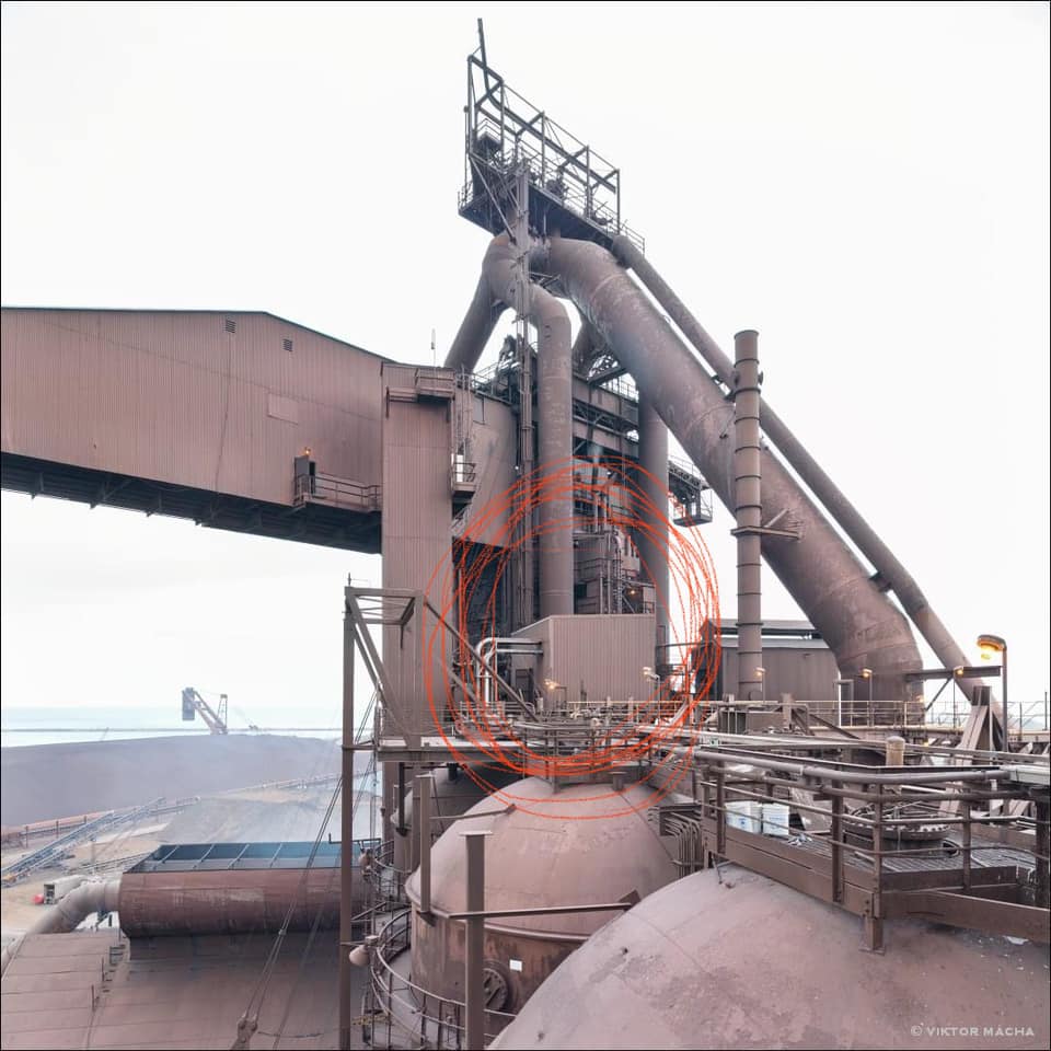 Industrial History: The Blast Furnace D complex has an explosion at ...