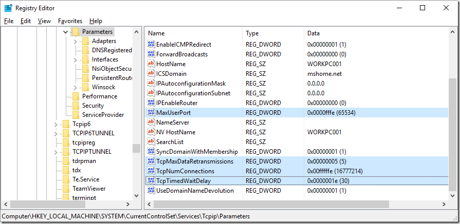 Tutorial For Newbie: Solution for event id 4227 and 4231 in Windows 10