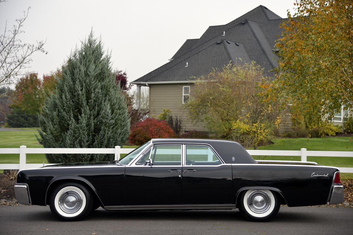 Iconic 1963 Lincoln Continental Offered At Auction With No Reserve