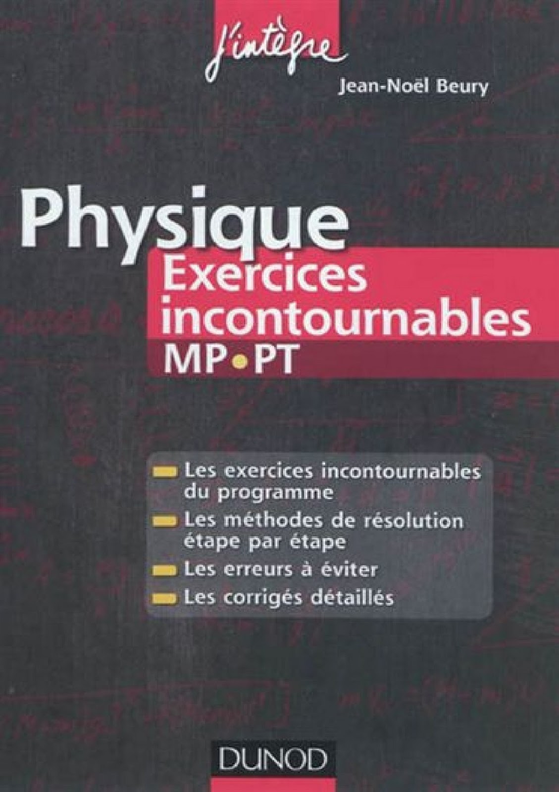 Physique - PM - PT - Exercices Incontournables - J’intègre - Ancien ...