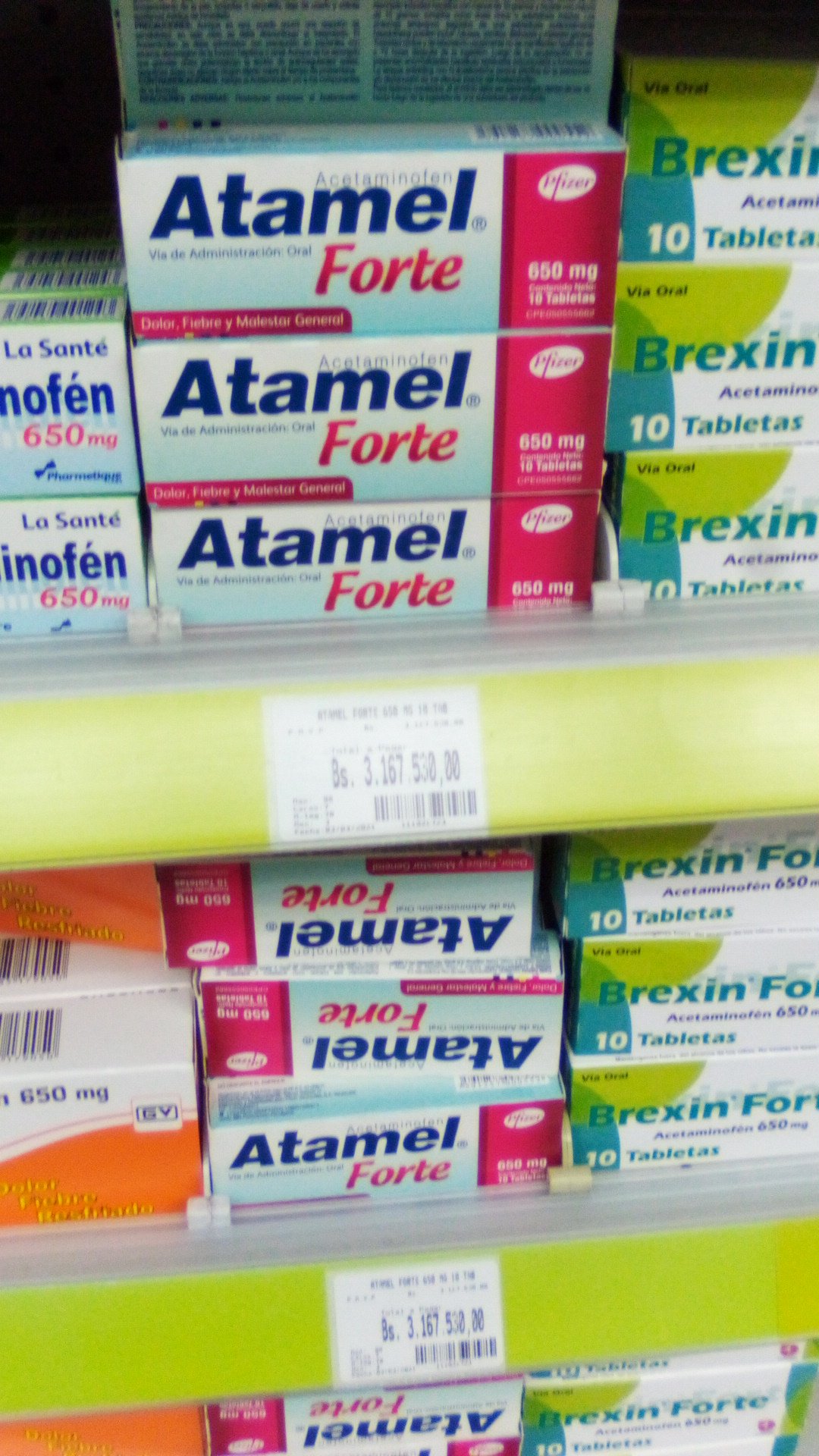 El Parroquiano: Acetaminofén, Atamel, Teragrip y Alivet: Así están los ...