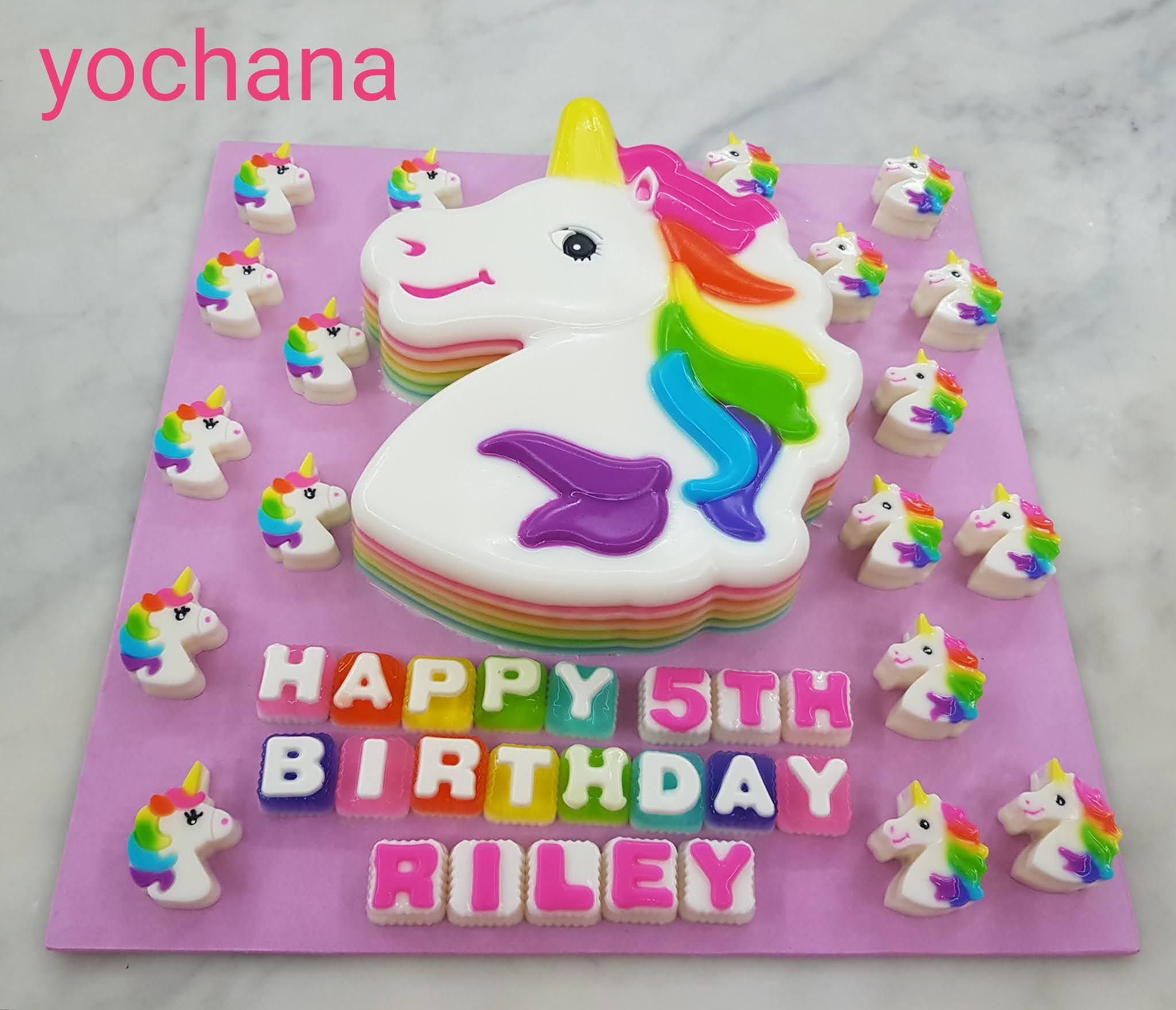 Yochana's Cake Delight! : Happy 5th Birthday Riley