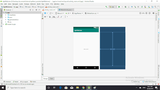 Cara Membuat Aplikasi Android dari Website dengan Android Studio ...