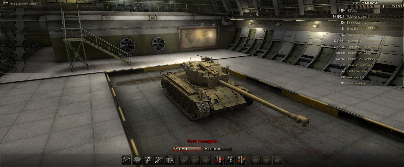 Unknown Chemistry: Super Pershing Impressions