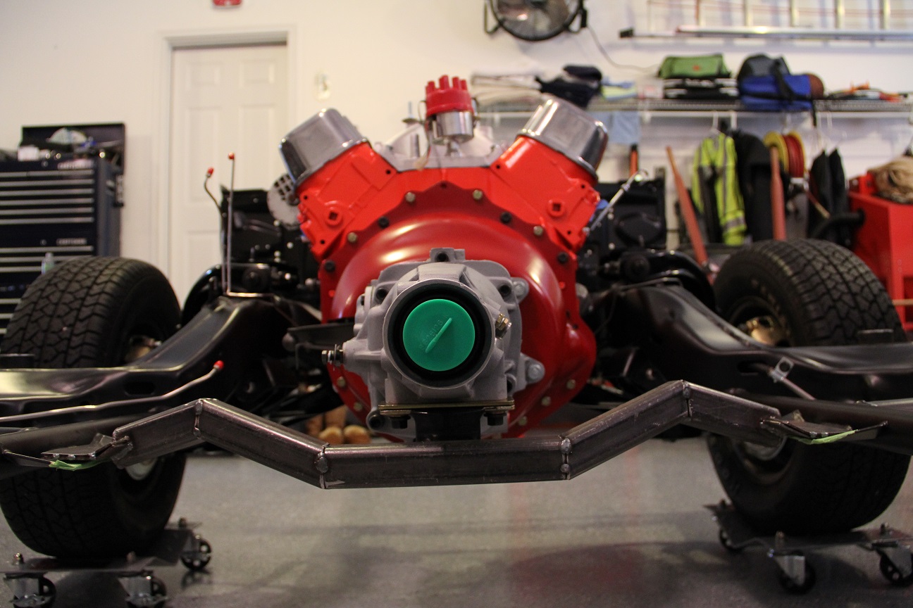The making of Steve's 1966 Chevelle SS: Trans Support Complete & Body ...