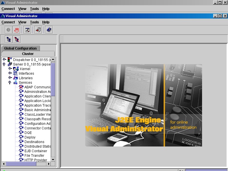 SLD Configuration in Earlier Versions of EP (Visual Admin)
