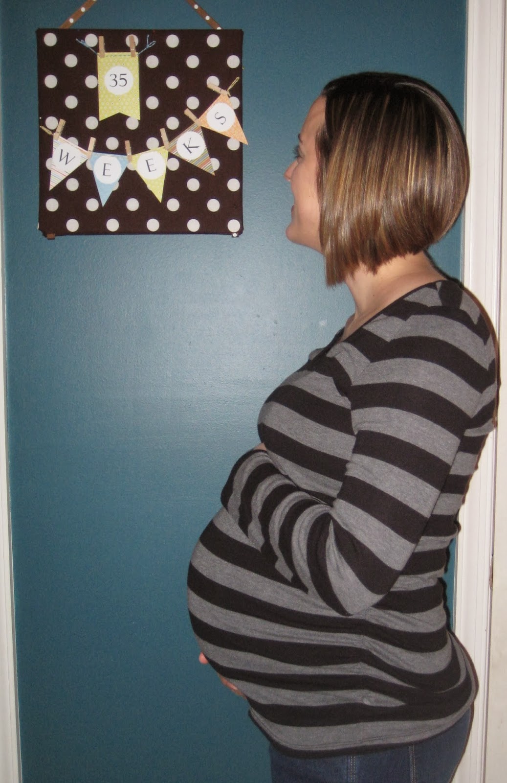The Bird and The Bean: 35 Weeks - The Countdown is On!