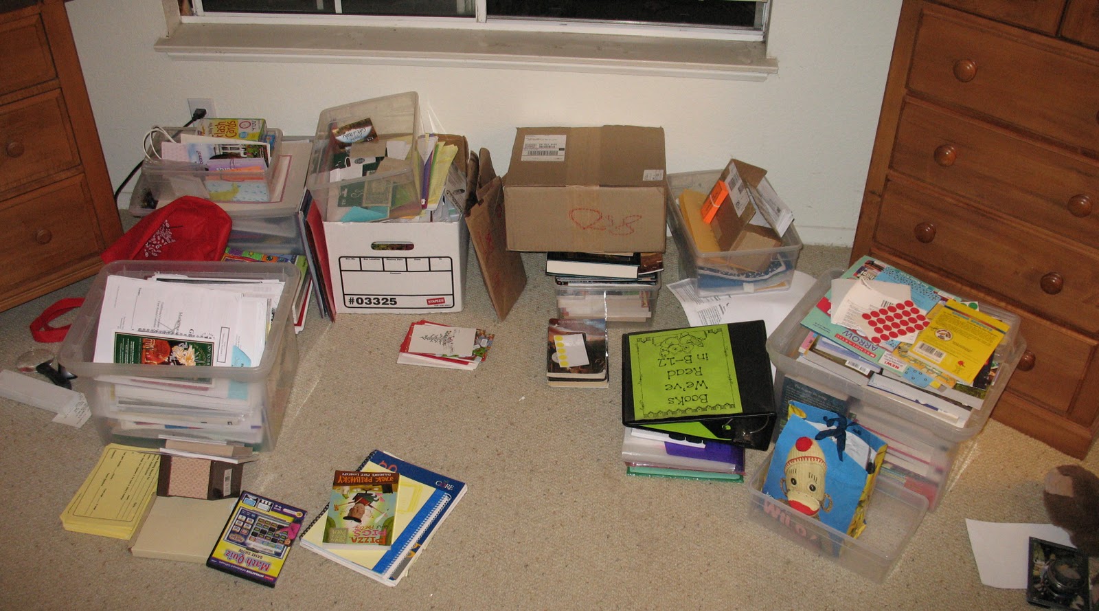 Finding JOY in 6th Grade: Clutter-Free Classroom Project, Week 1