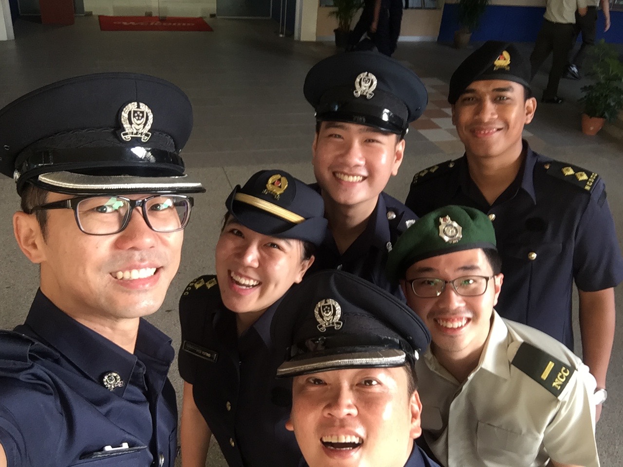 YTSS National Police Cadet Corps: YTSS Total Defence Day Parade 2017