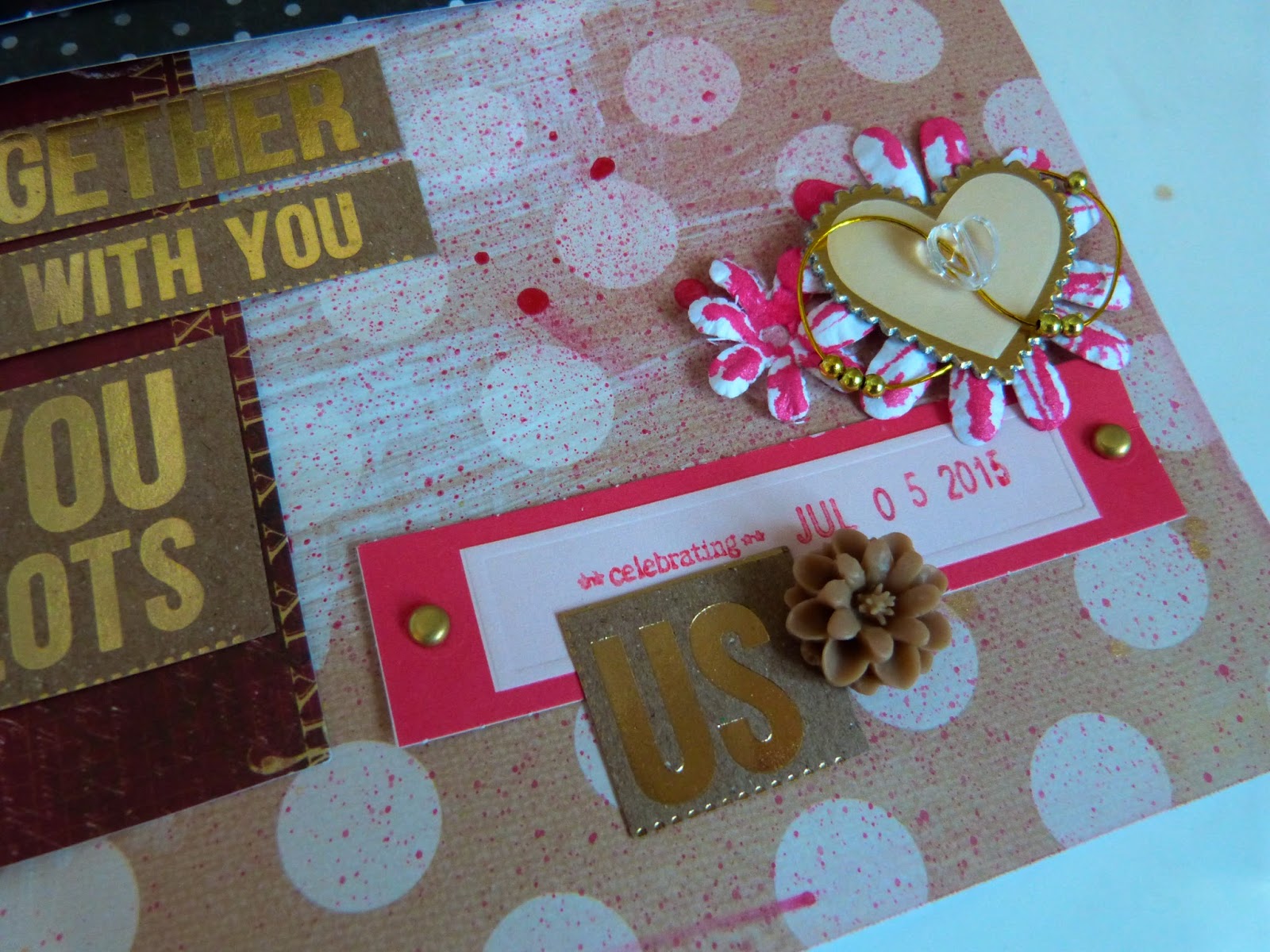 Emily Grant Design: Date Night Scrapbook Layout