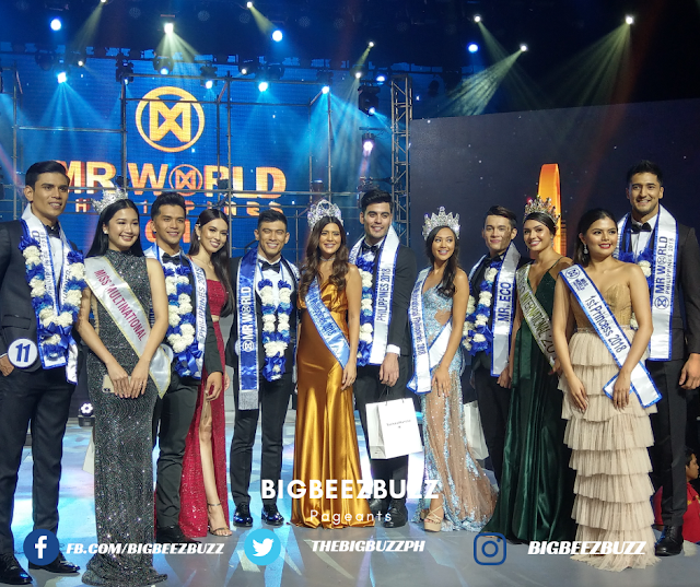 Mister World Philippines 2018 Winners - Big Beez Buzz