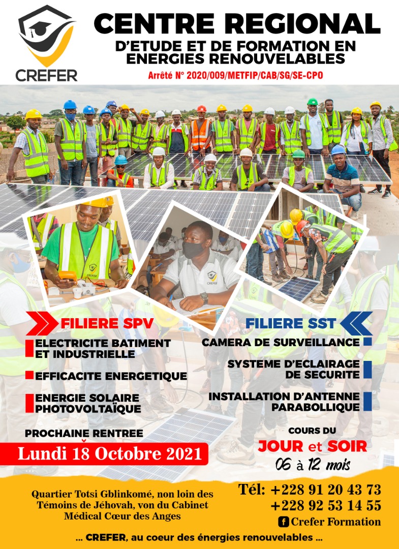 Le CREFER ouvre les inscriptions et tests pour sa sixième rentrée du 18 ...