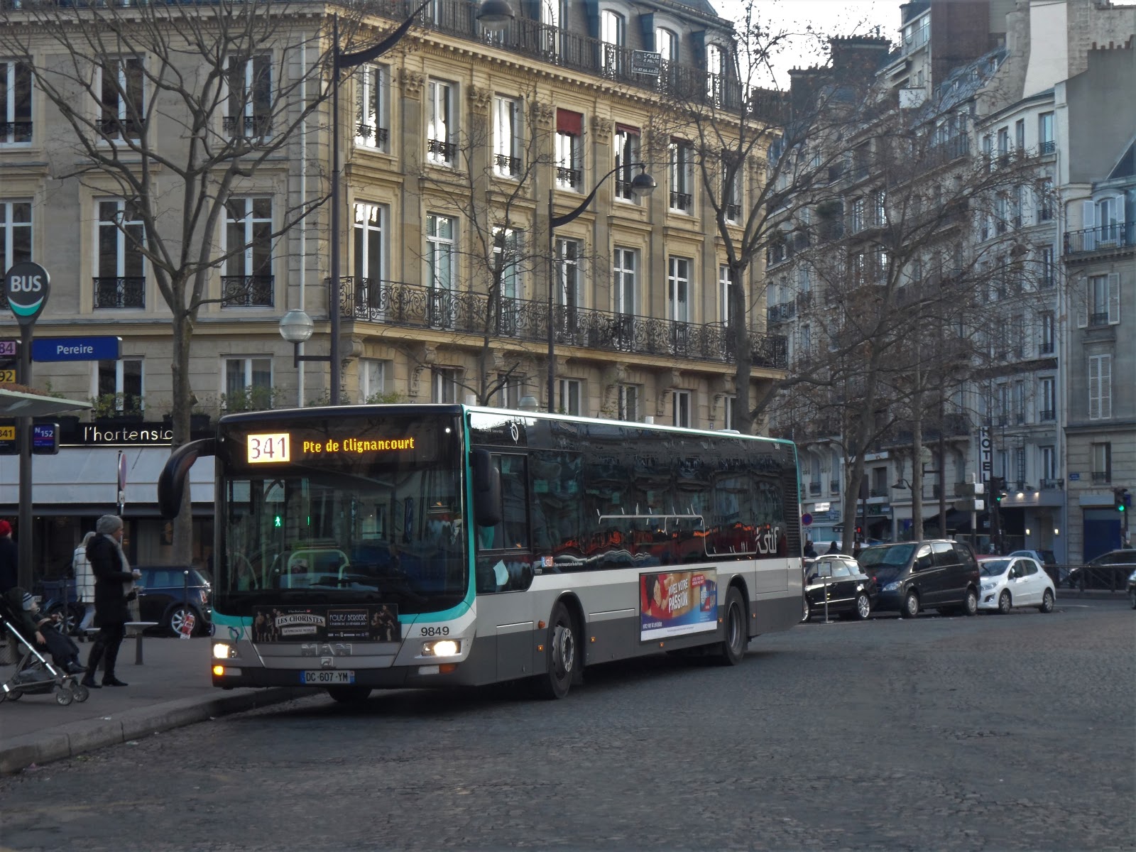 L'arrivée des Bolloré Bluebus 12m sur la ligne de bus RATP 341 ...