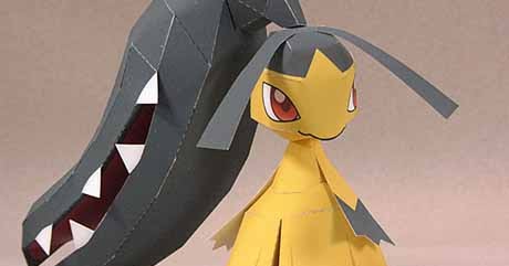 Pokemon: Mawile Papercraft | Paperized Crafts