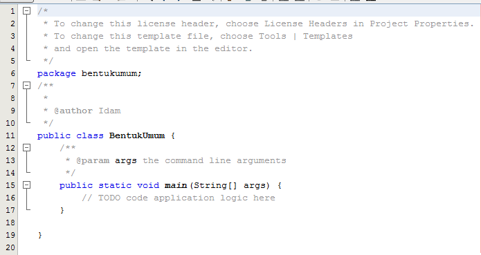 Modul 1 - Pengenalan Java