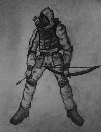 Matthew Eyres Blog: Concept Art-Post-Apocalypse Hunter