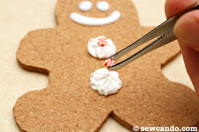 Sew Can Do: Easy DIY Faux Gingerbread Men Ornaments