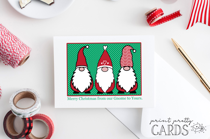 Free Christmas Gnomes Printables | i should be mopping the floor