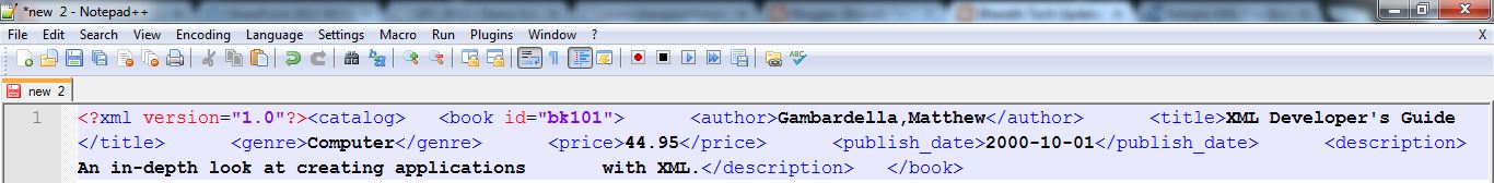 Bharath Tech Update: XML Formatting using Notepad++ editor Bharath Tech Update: XML Formatting using Notepad++ editor