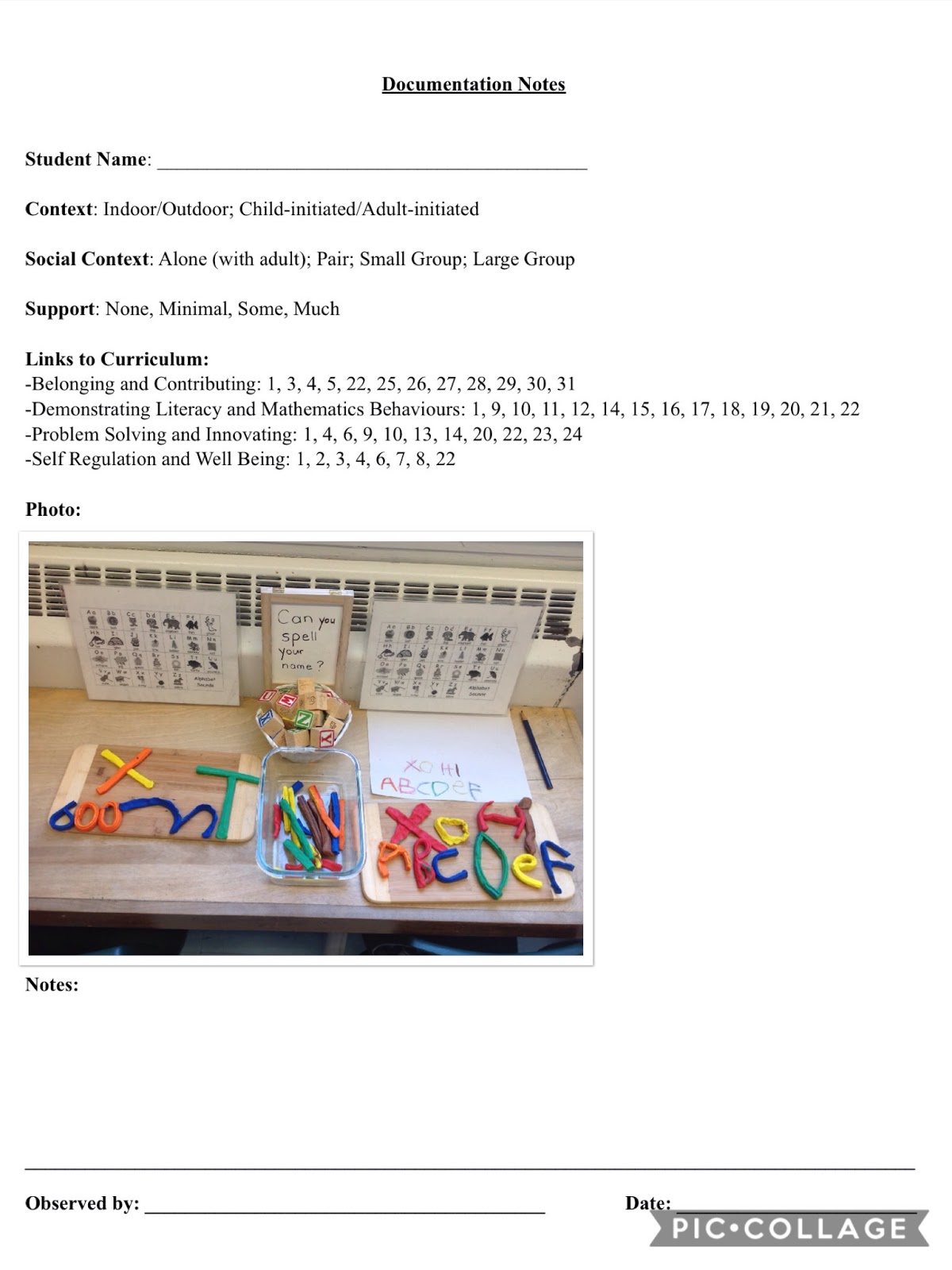 Wonders in Kindergarten: Managing the use of a portfolio documentation ...