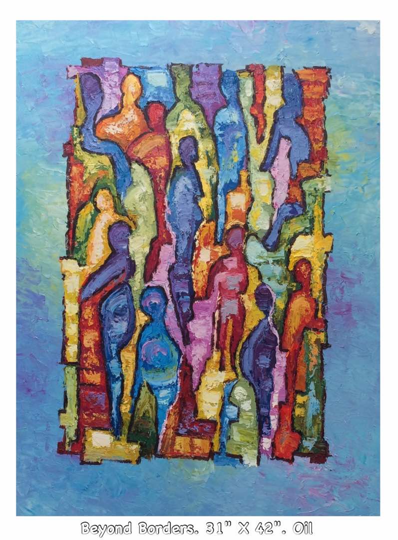 A-ARTs: Art of 'Internal Conflicts Resolution' Through Adeshina's Canvas