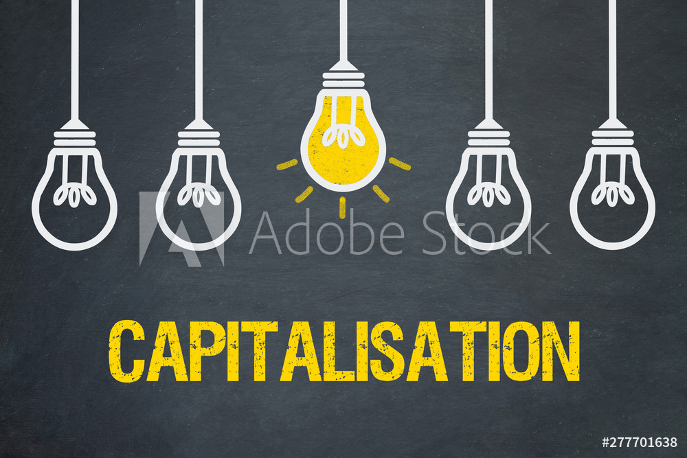 What is Capitalisation ? | Definition, Causes, Remedies, Consequences ...